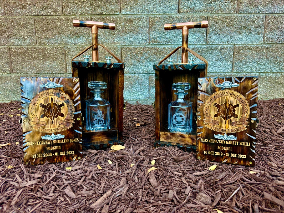 EOD Blasting Machine (custom Blaster Box With Built in Decanter) - Etsy