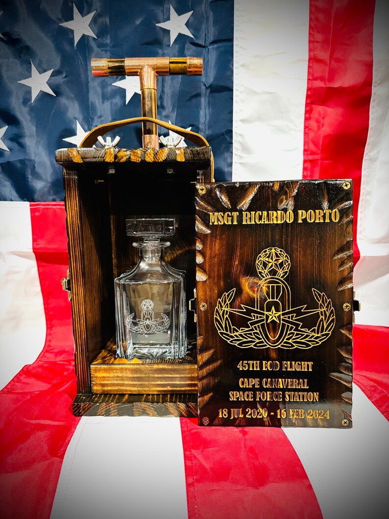 EOD Blasting Machine custom Blaster Box With Built in Decanter - Etsy