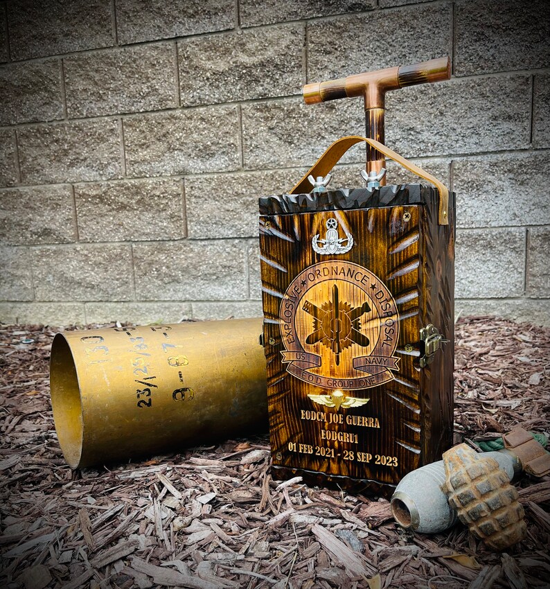 EOD Blasting Machine (custom Blaster Box With Built in Decanter) - Etsy