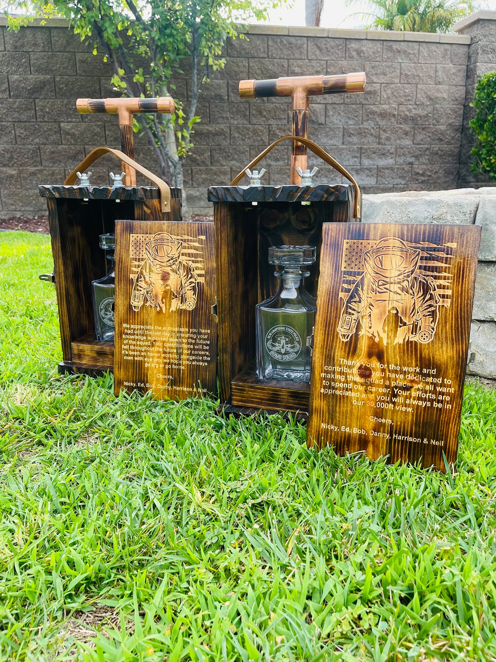 EOD Blasting Machine (custom Blaster Box With Built in Decanter) - Etsy