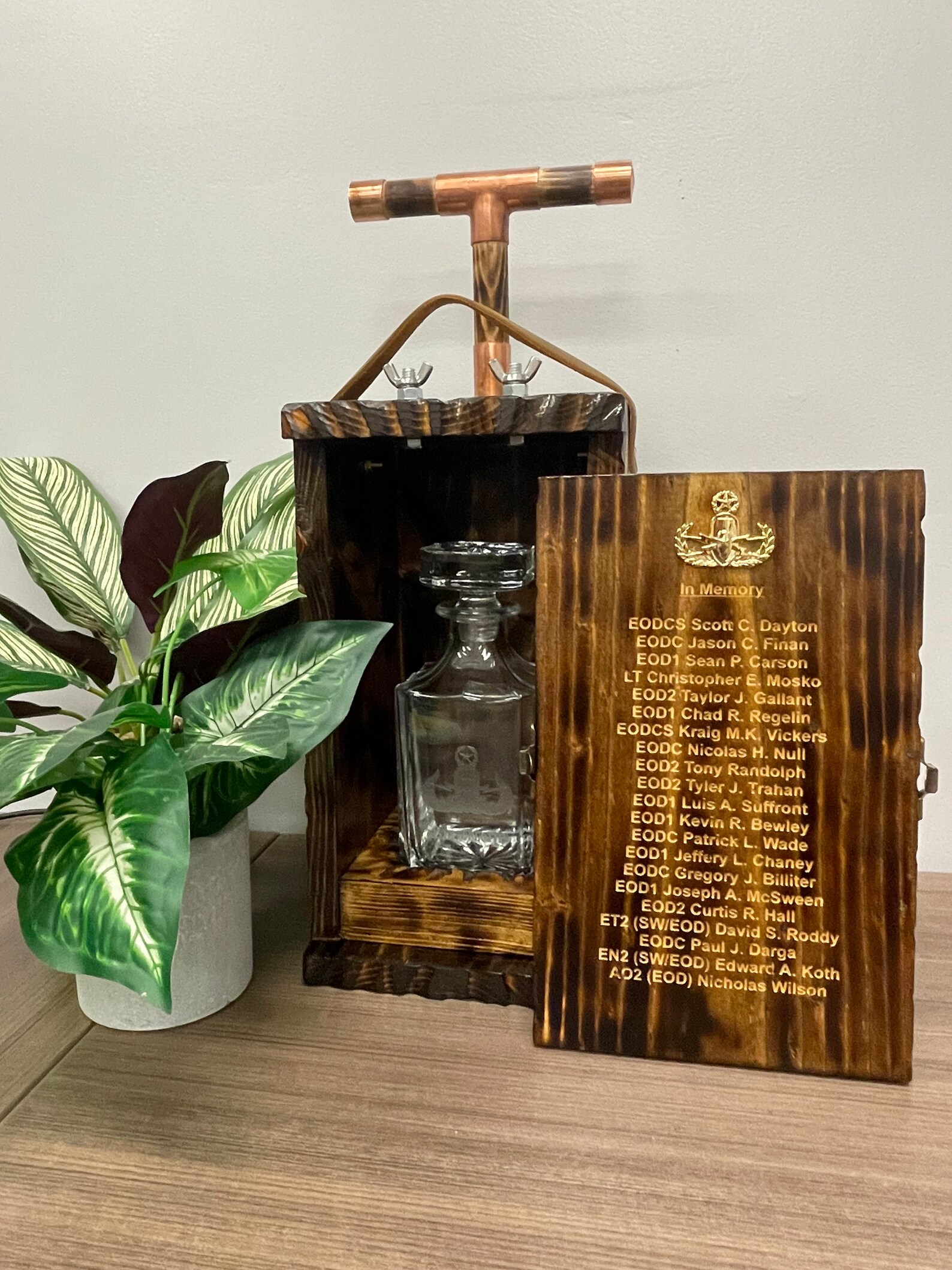 EOD Blasting Machine (custom Blaster Box With Built in Decanter) - Etsy