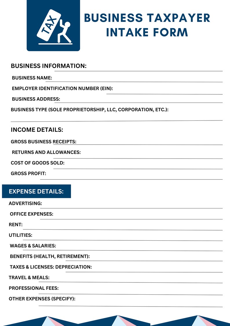 Intakeform Intake Interview Intaking In-take Form Intake Sheet - Etsy