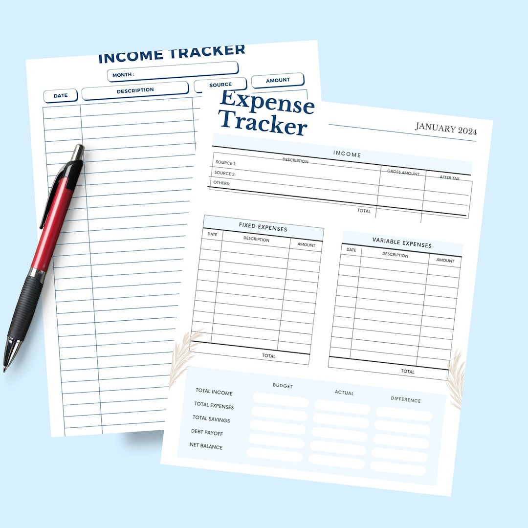 Income and Expense Tracker Free Business Income and Expense - Etsy