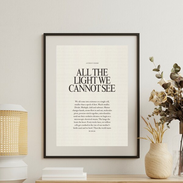 Literary Wall Art - Etsy