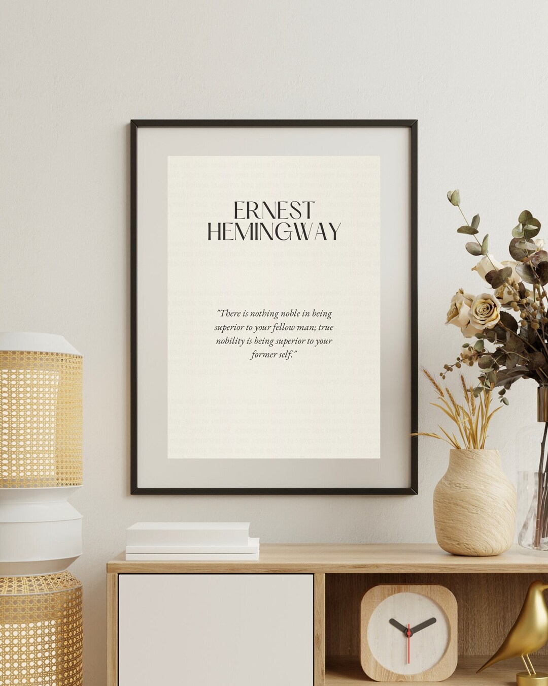 Ernest Hemingway Digital Download Printable Classic - Etsy
