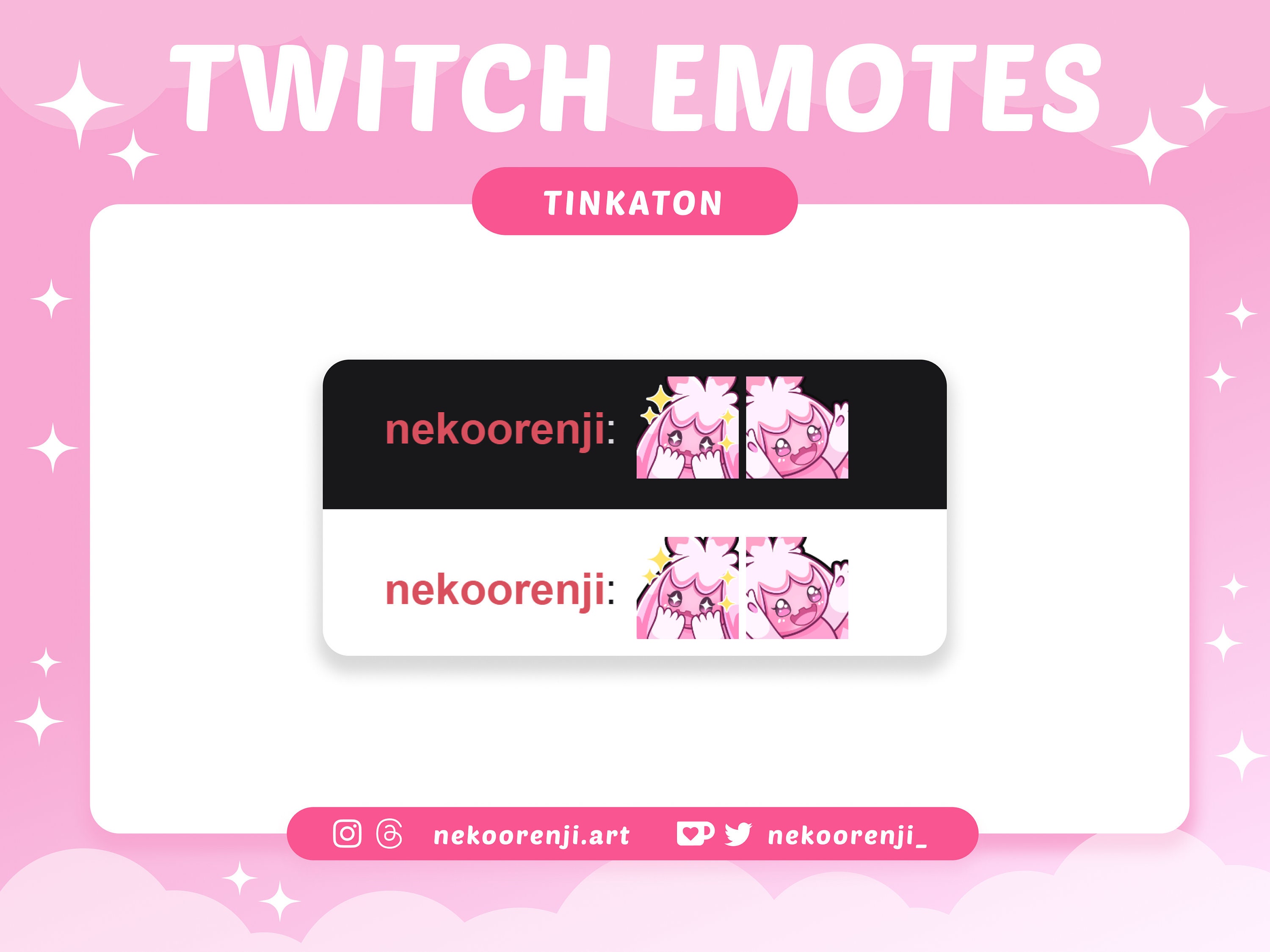 Tinkaton | Gen 9 | Twitch Discord Youtube | Stream Assets | Kawaii ...