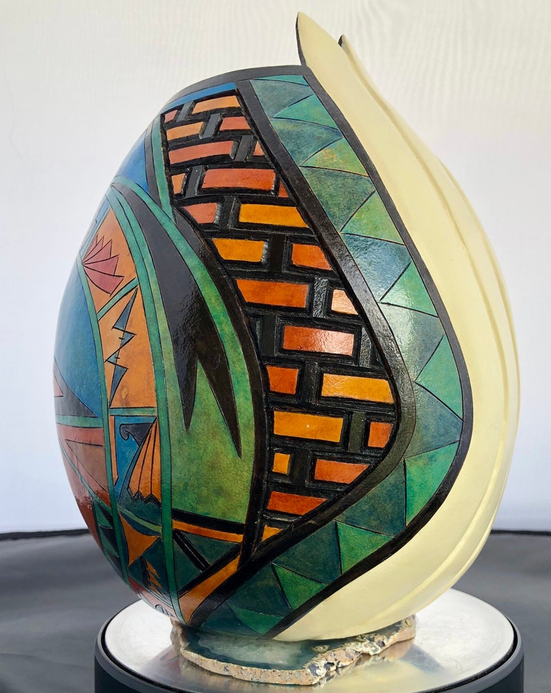 Kachina With Wave Gourd Bowl - Etsy