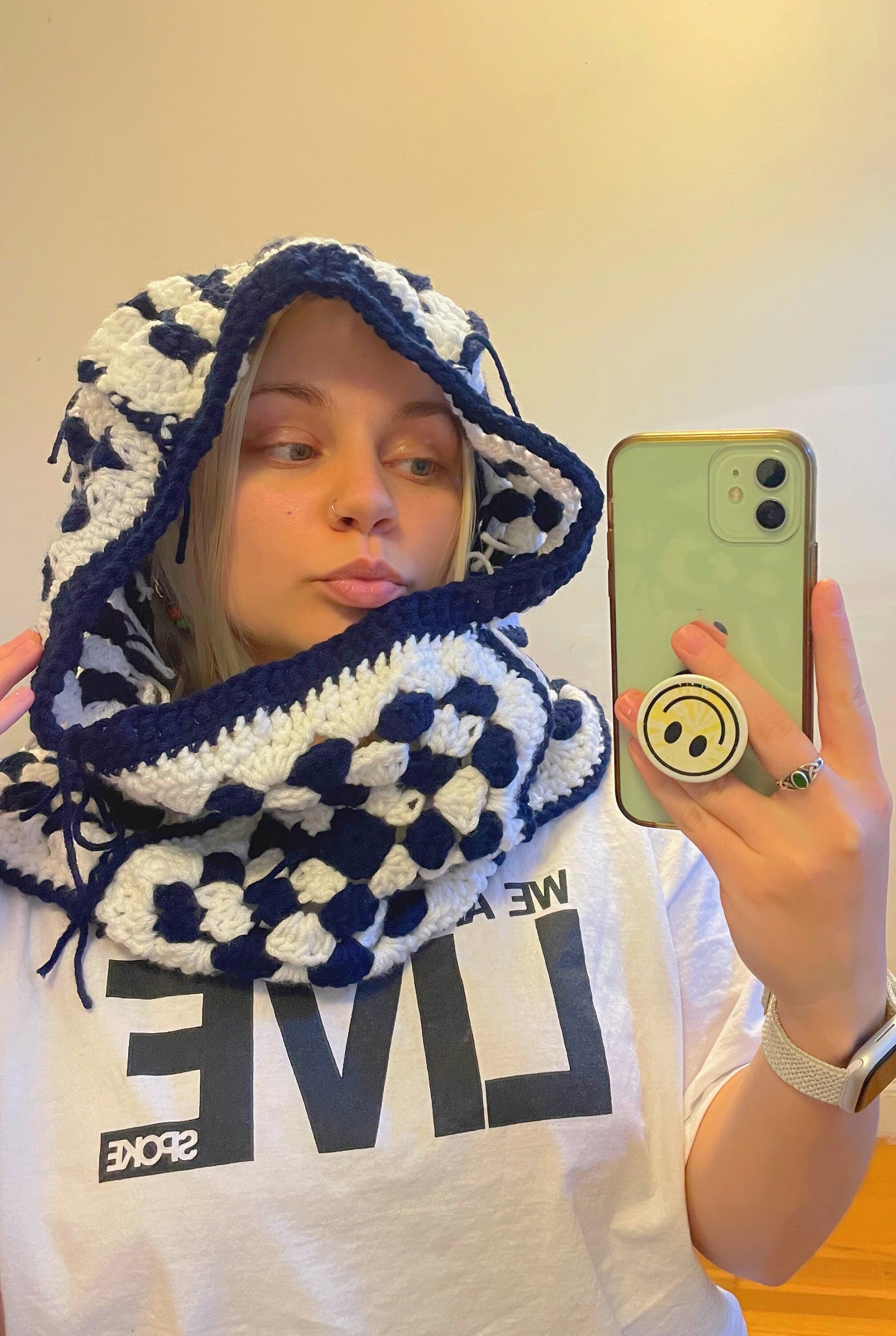 Pattern: Oversized Granny Square Balaclava - Etsy