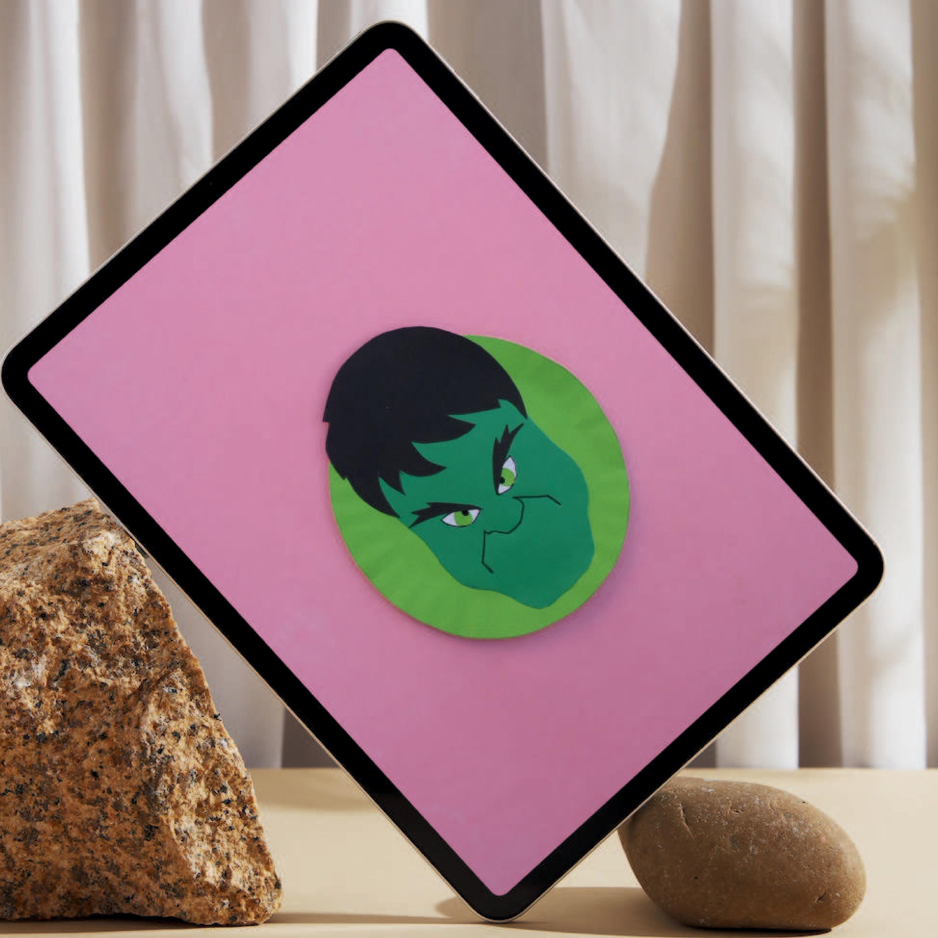 Heroic Creations: Superhero-themed Paper Plate Craft Templates for Kids ...