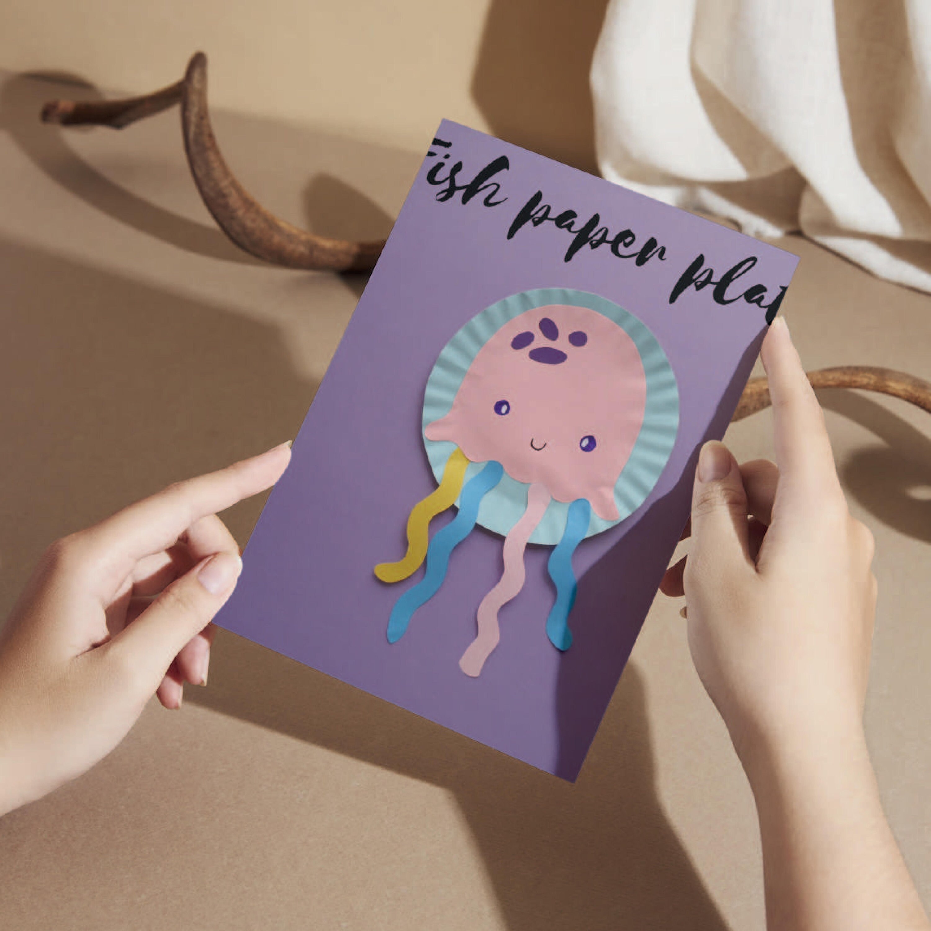 Sea Explorer: Ocean-themed Paper Plate Craft Templates for Aquatic Fun ...