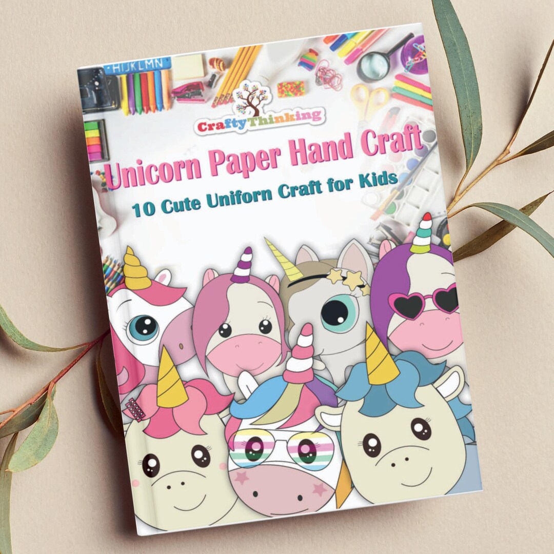 Magical Unicorn Handprint Craft: Easy Print Templates for Kids - Etsy