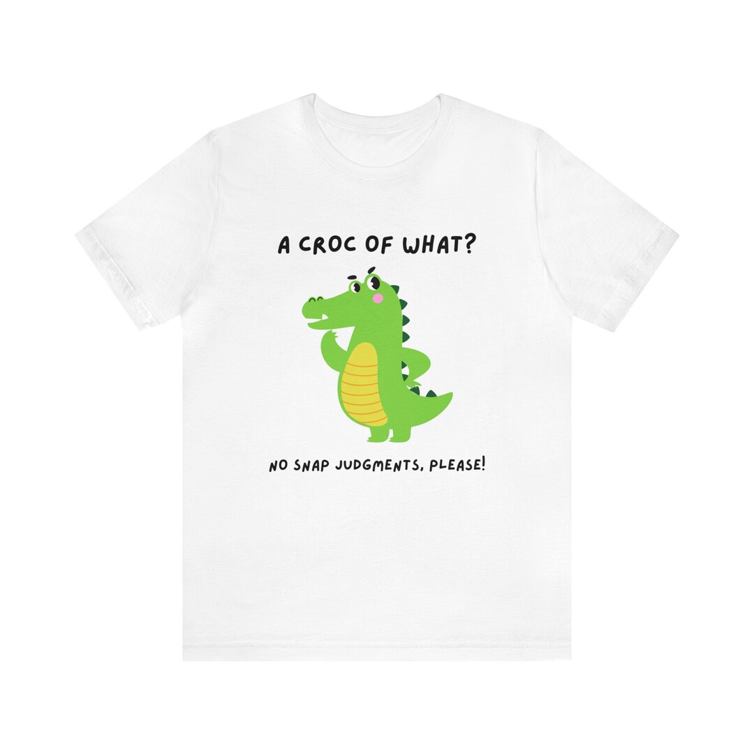 A Croc of WHAT No Snap Judgments, Please says the Cute DEI Cartoon ...