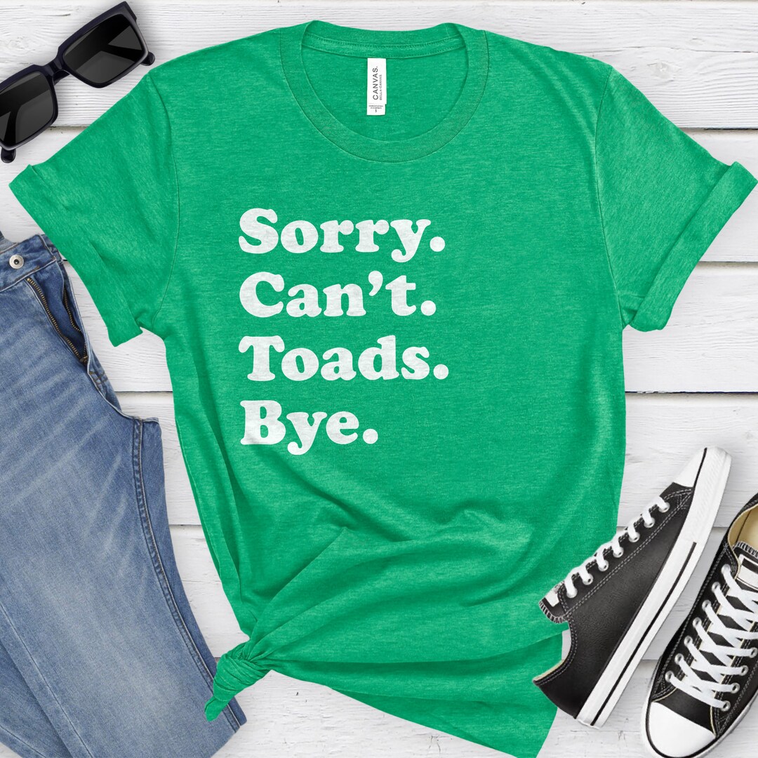 Funny Toad T-shirt, Toad Gift, Toad Shirt for Men or Women, I Love ...