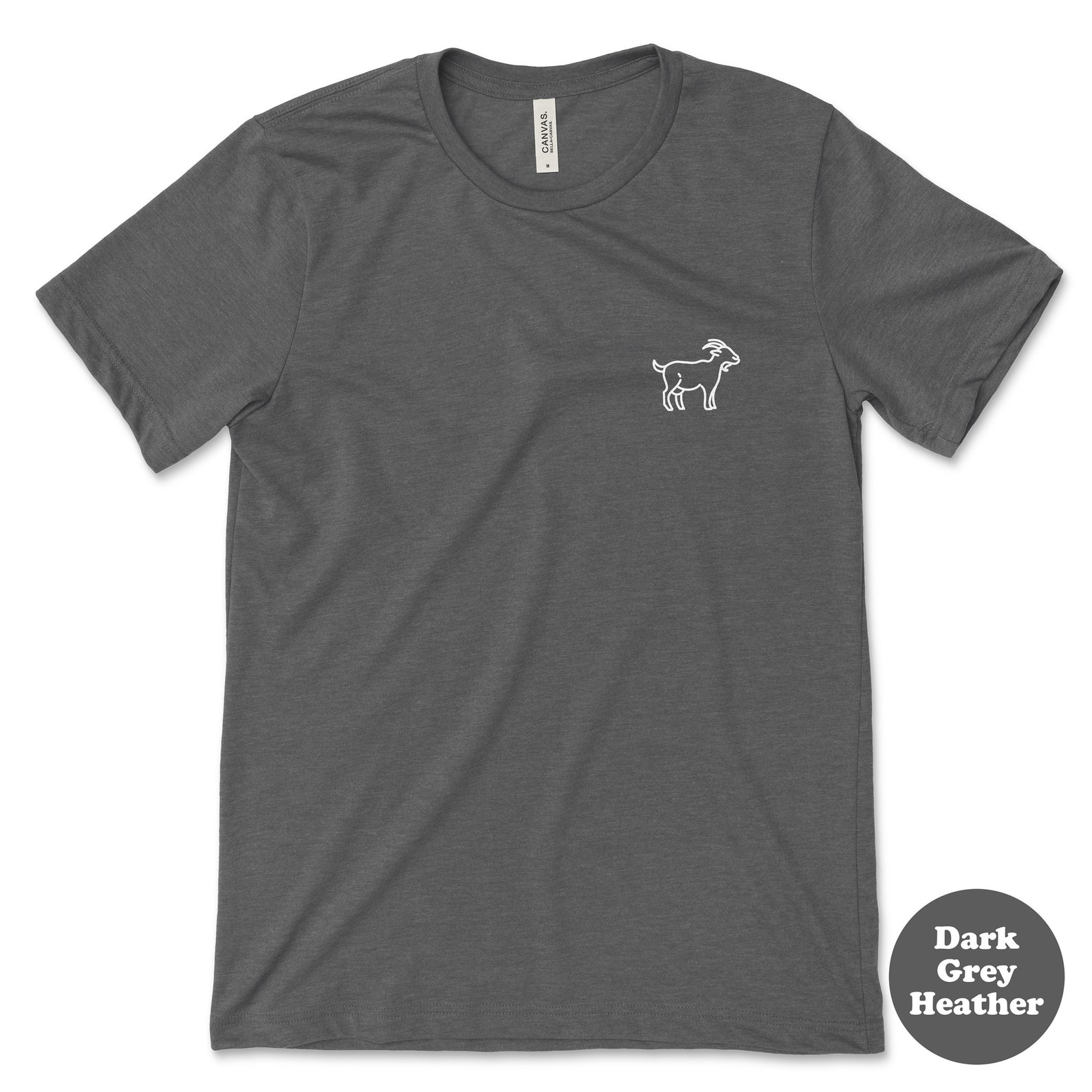 Goat T-shirt, Simple Goat Shirt for Men or Women, Goat Shirts, Goat Tee ...