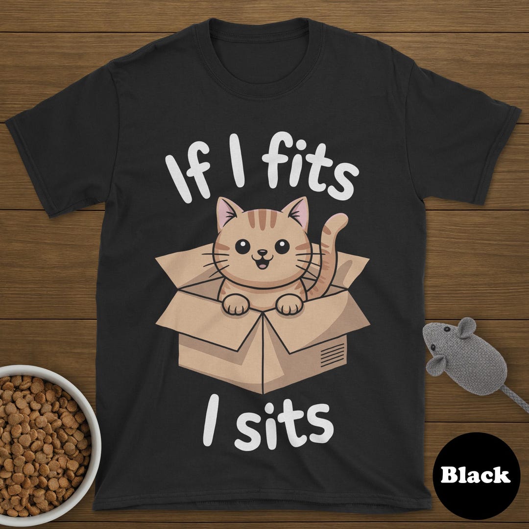 Cat T-shirt, Funny Cat Shirts, Cat T-shirt for Men or Women, Cat Lover ...