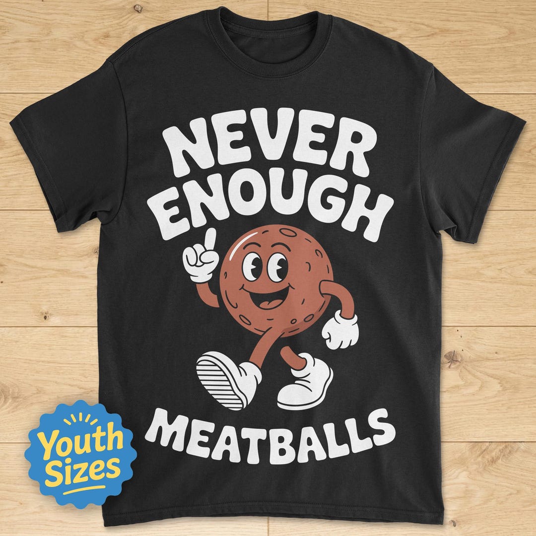 Kids Meatballs Shirt, Cute Kids Meatball Shirts, Youth Meatball Tee ...