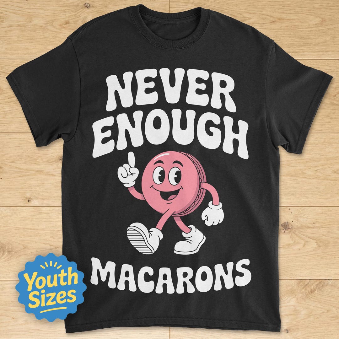 Kids Macarons Shirt, Cute Kids Macaron Shirts, Youth Macaron Tee, Boys ...