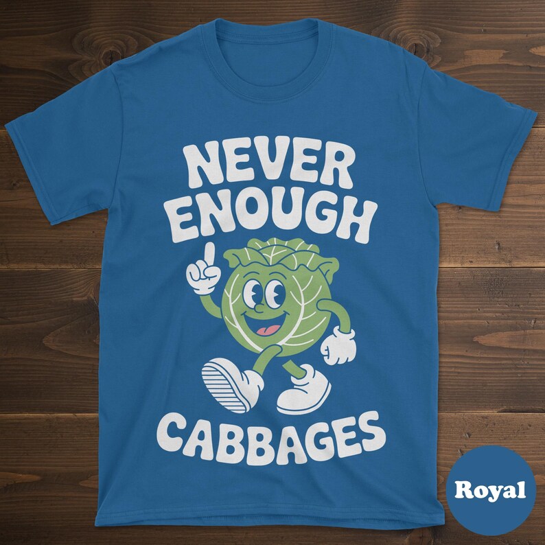 Cabbage T-shirt, Funny Cabbage Shirt, Cabbage Shirts for Men or Women ...