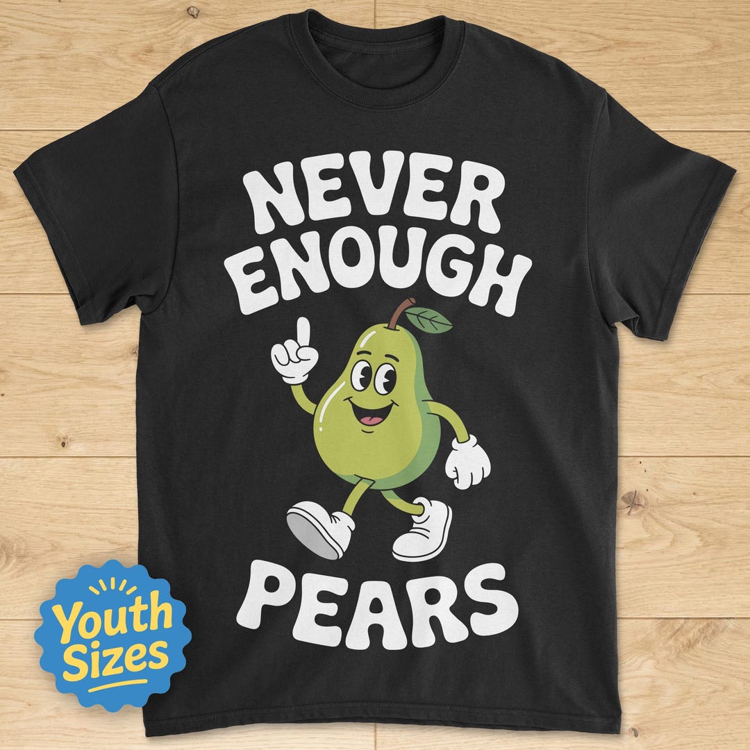 Kids Pears Shirt, Cute Kids Pear Shirts, Youth Pear Tee, Boys or Girls ...