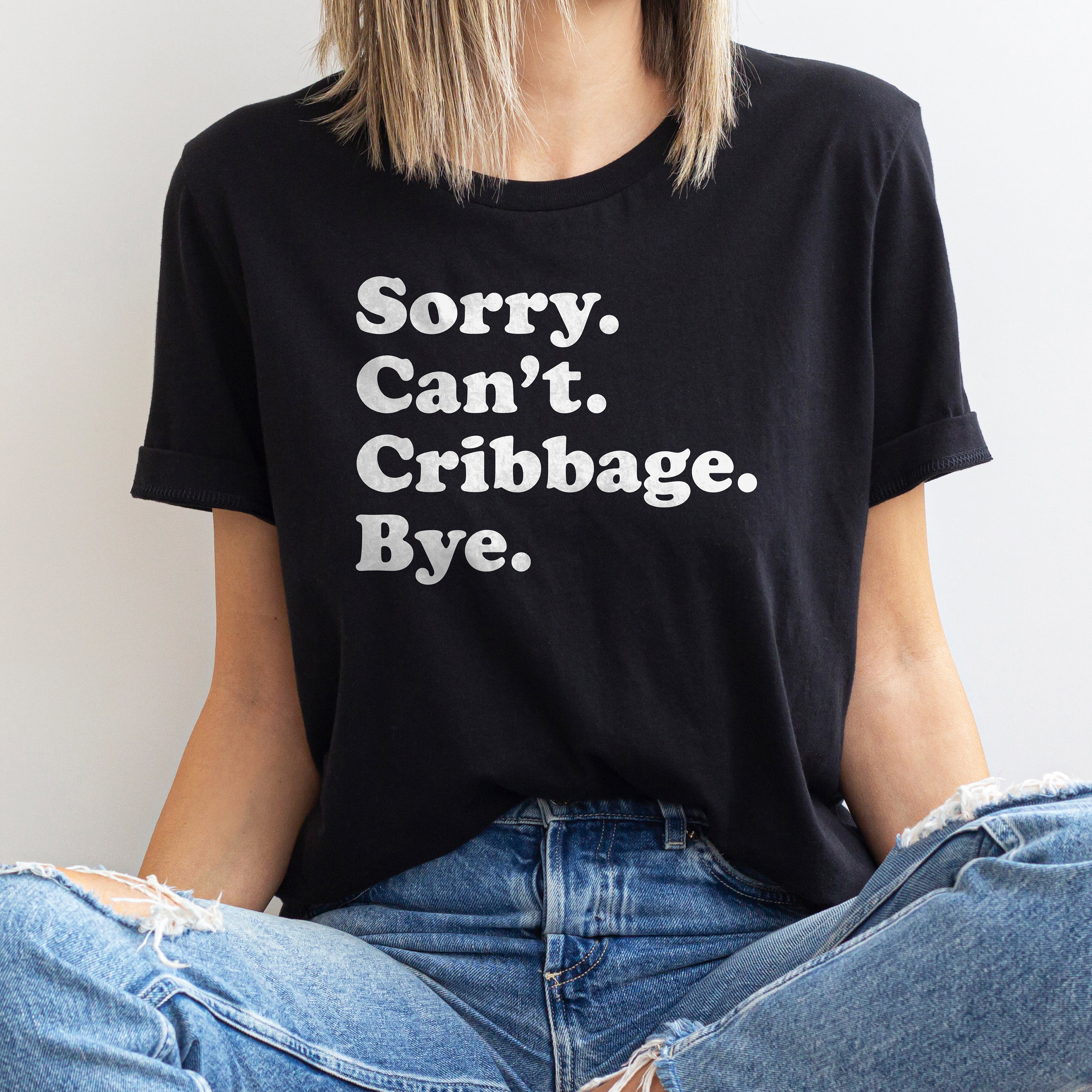 Funny Cribbage Player T-shirt, Cribbage Gift, Cribbage Player Shirt for ...