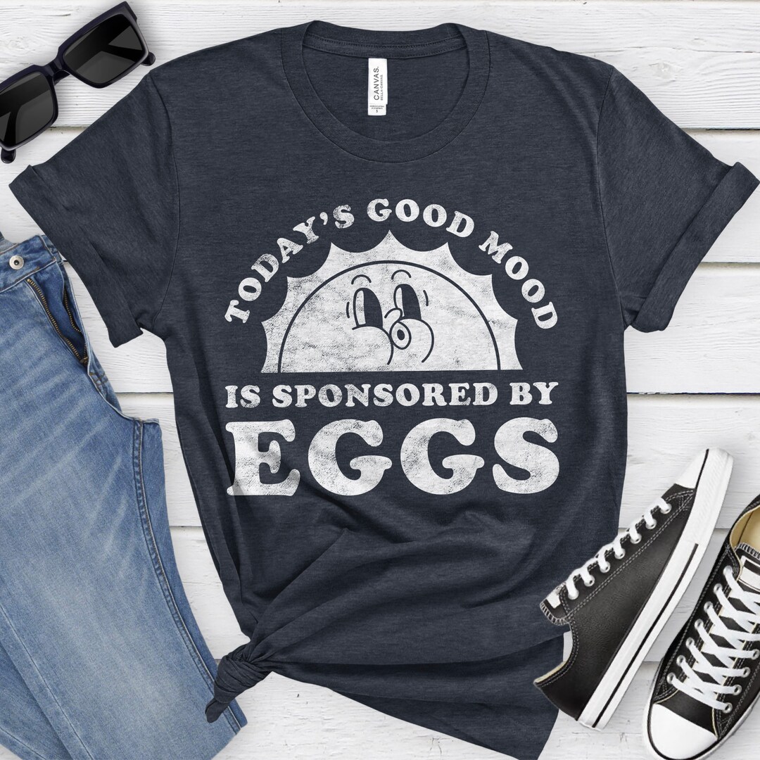 Eggs Shirt, Funny Egg Gift, Egg T-shirt for Men or Women, I Love Eggs ...