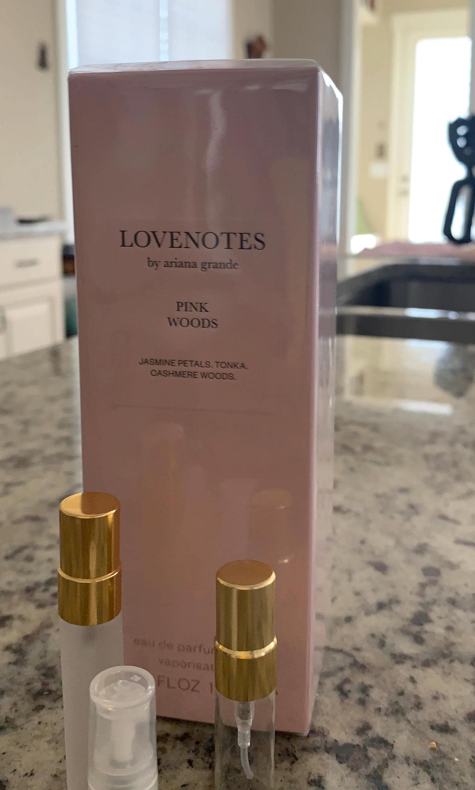 Ariana Grande Love Notes Pink Woods Eau De Parfum Decanted Sample in ...