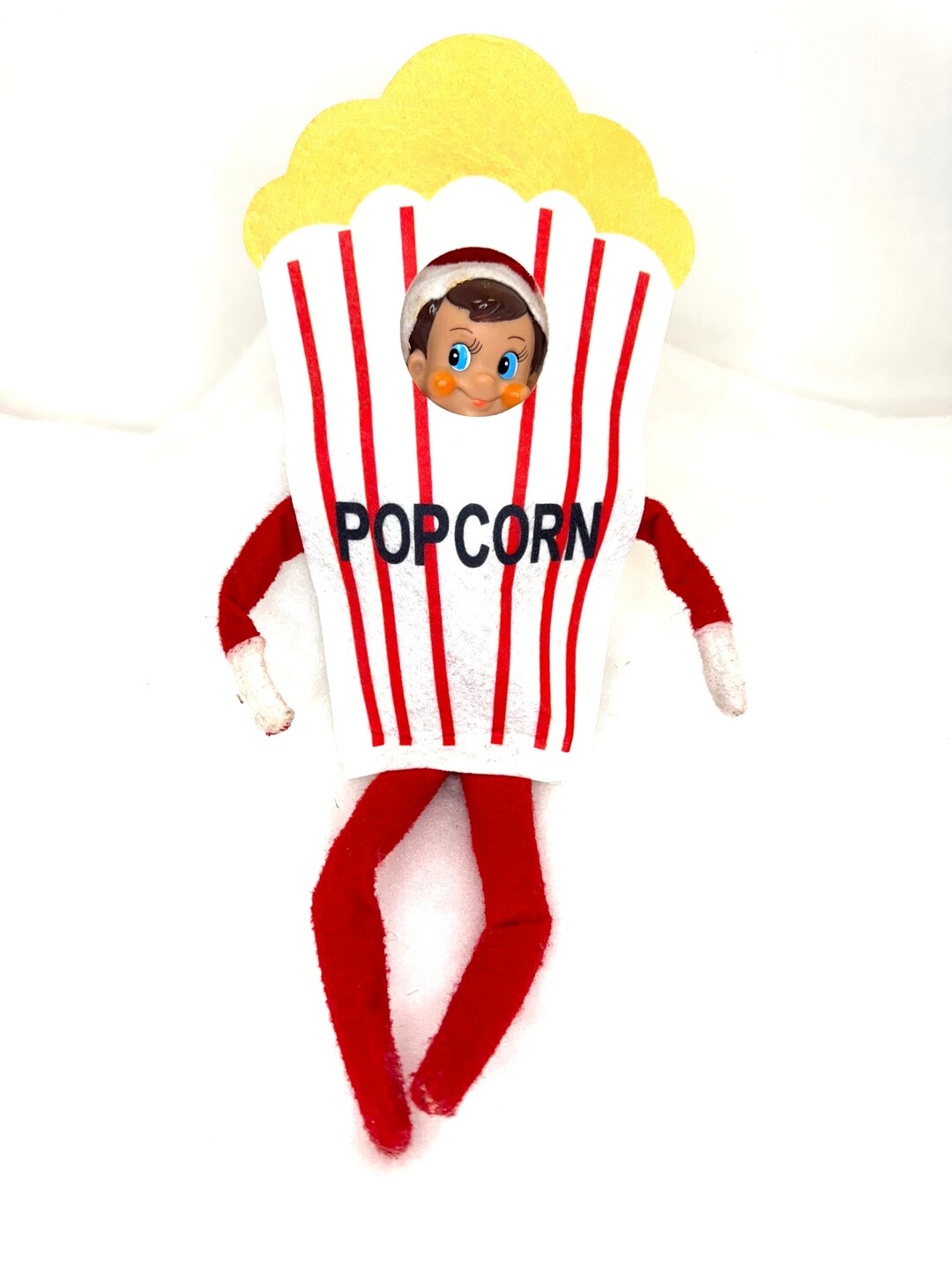 Elf Popcorn Costume Elf Prop Elf Accessory Perfect for - Etsy