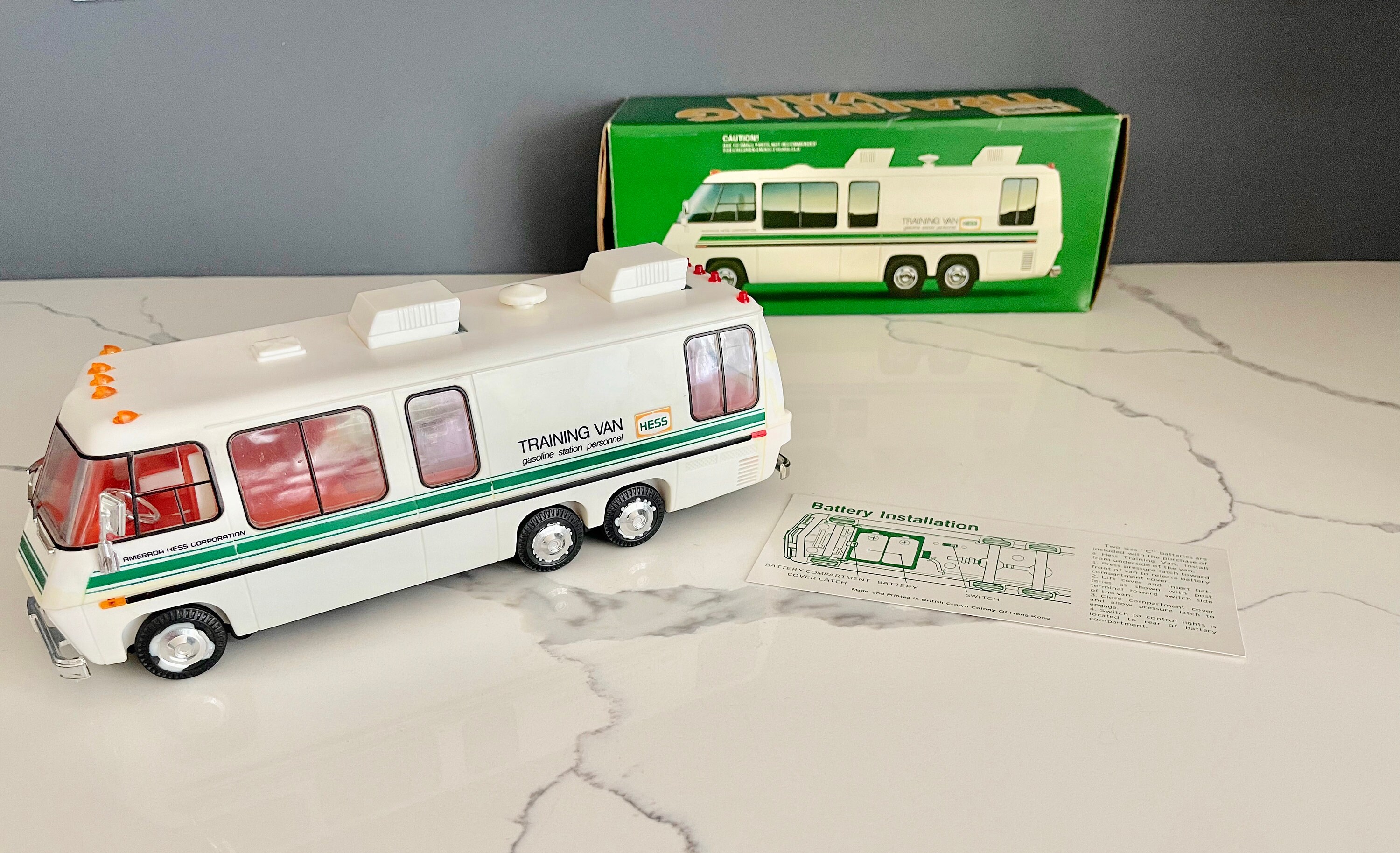 Vintage 1978 Hess Training Van in the Original Box With the Original ...