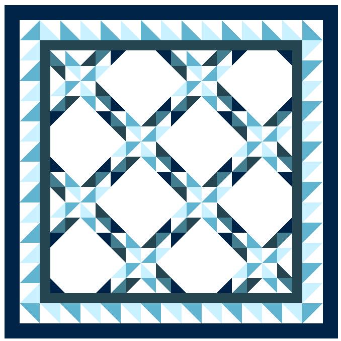 HALF CRAZY Digital Quilt Pattern - PDF Quilt Pattern - Star Quilt ...