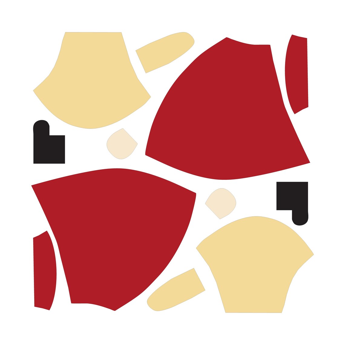 Classic Sunbonnet Sue Template - Digital Cut Files - SVG Files ...