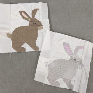 SPRING LIFE 6" Block Patterns - 4 Sets of FPP Templates - Foundation ...