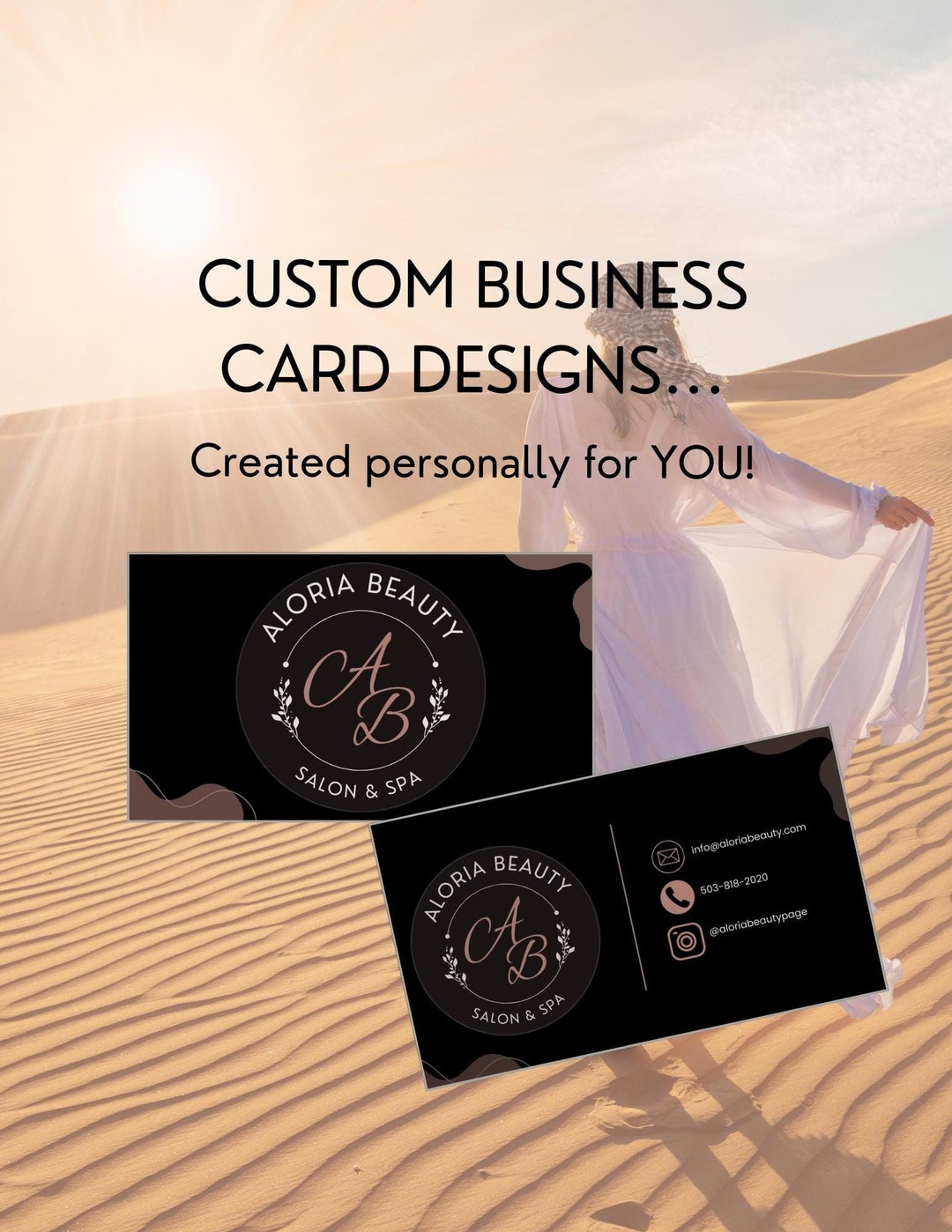 Esthetic Business Cards Beautiful Custom Business Card Boutique ...