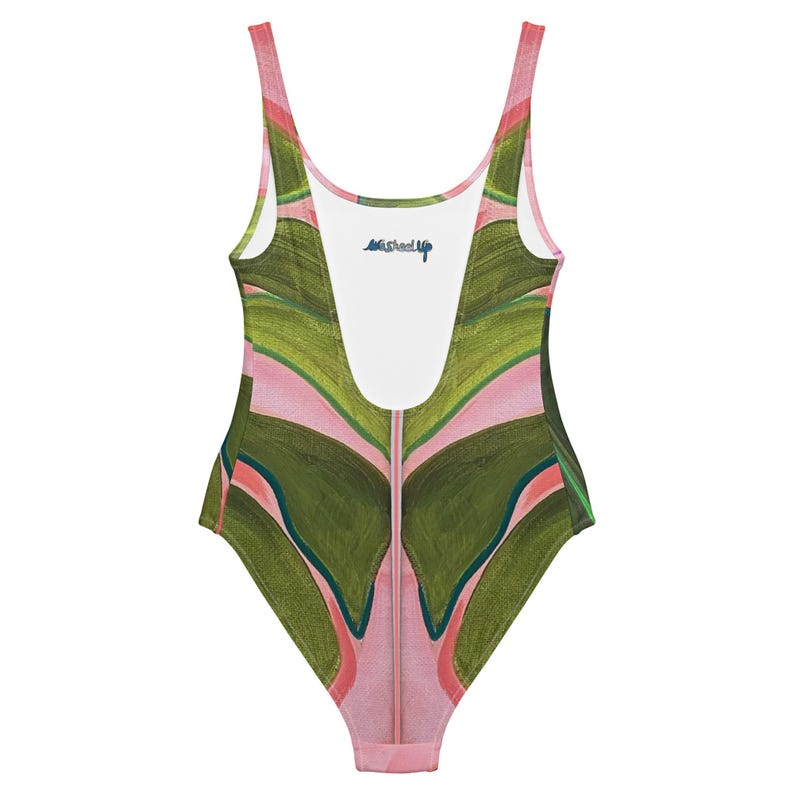 Tropical Snake Swimsuit | Rainforest Reptile One-piece Women's Bathing ...