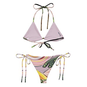 Tropical Toucan String Bikini Set | Rainforest Bird Women’s Swimsuit - Etsy