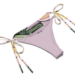 Tropical Toucan String Bikini Set | Rainforest Bird Women’s Swimsuit - Etsy
