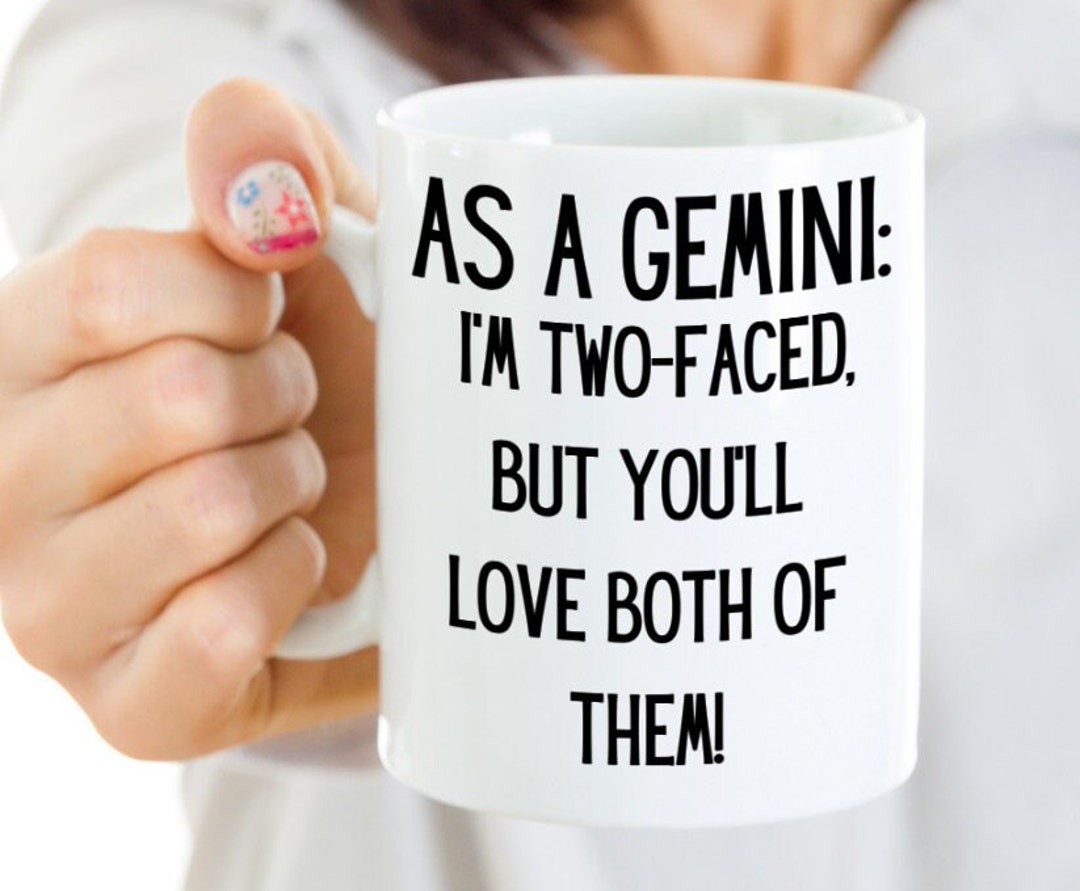 Gemini Gifts for Women, Funny Gemini Zodiac Gifts, Gemini Gifts, Gemini ...