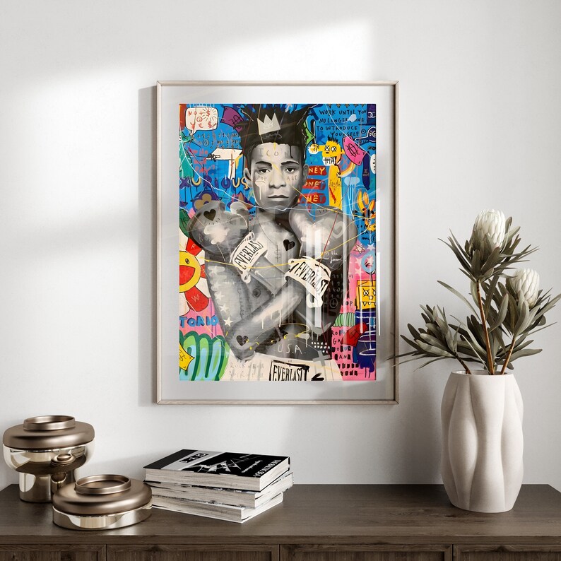 Graffiti Poster, Street Pop Art, Street Wall Art ,framed Print, Printed ...