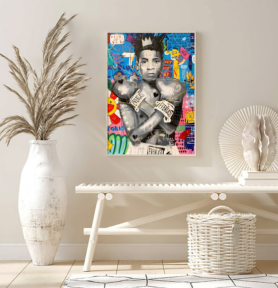 Graffiti Poster, Street Pop Art, Street Wall Art ,framed Print, Printed ...