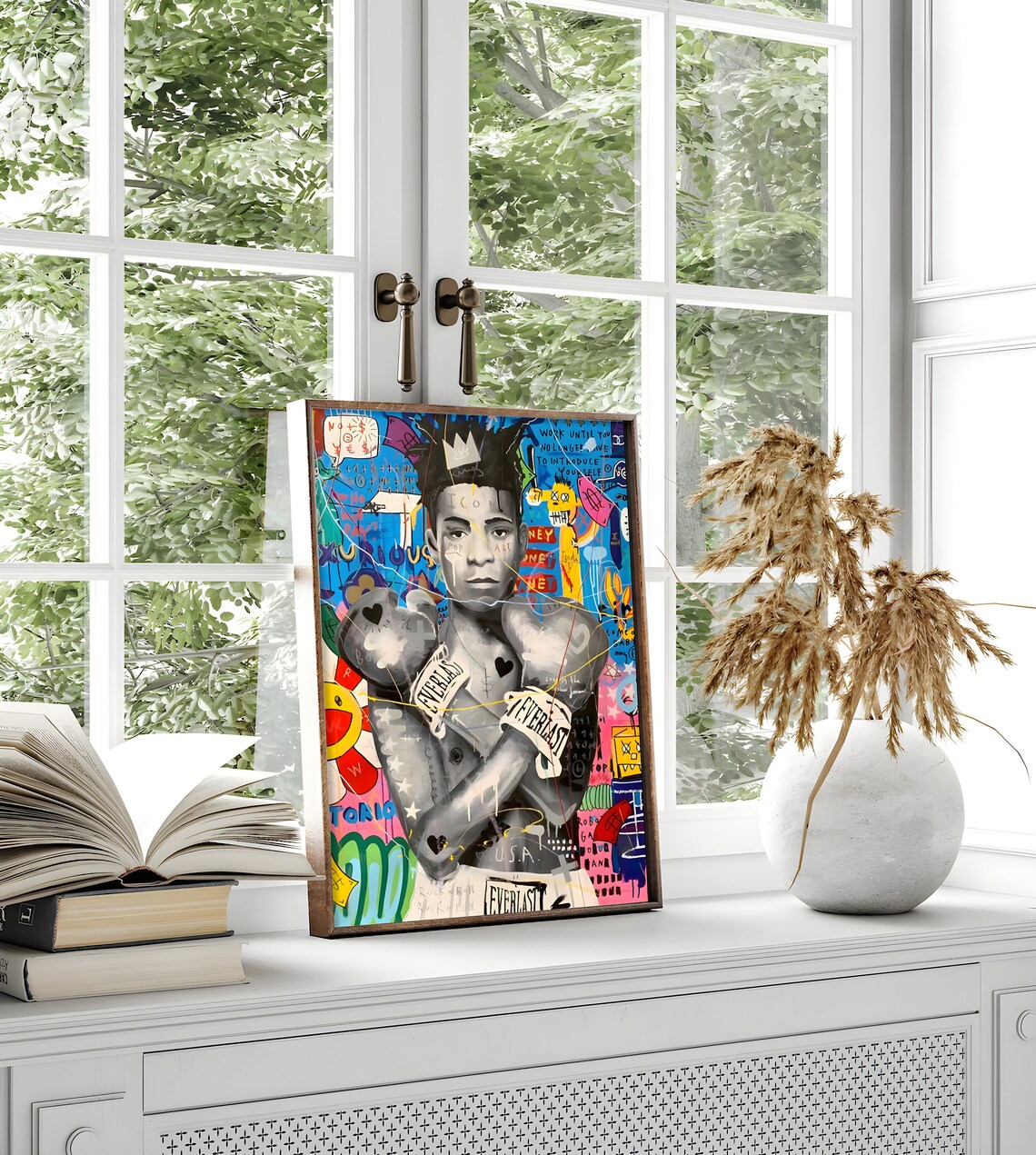 Graffiti Poster, Street Pop Art, Street Wall Art ,framed Print, Printed ...