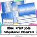 Blue Classroom Manipulatives, Resources for Elementary Schools, Forest ...