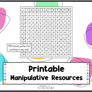 Primary Classroom Manipulatives, Resources for Elementary Schools ...