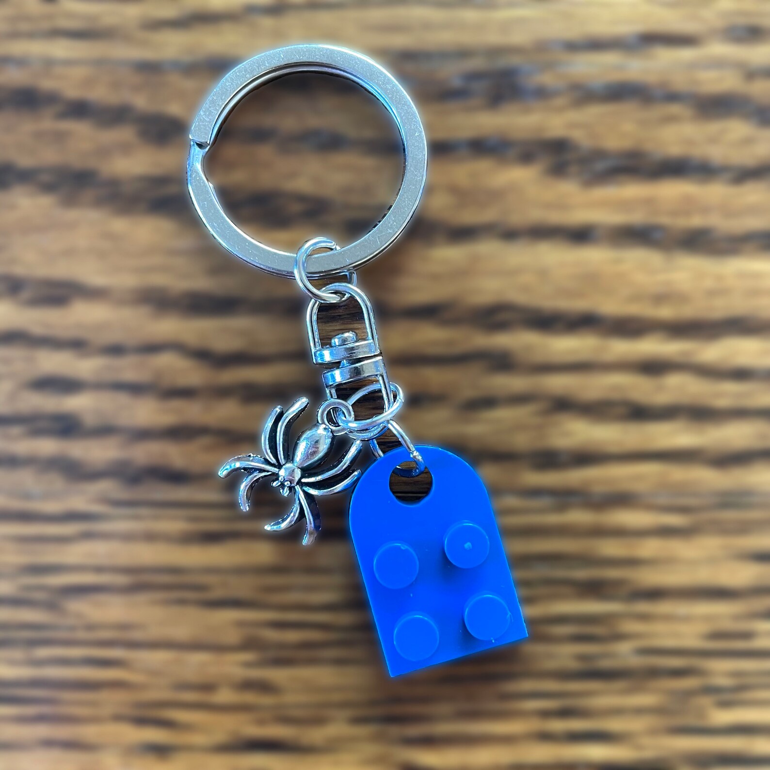 Spiderman Matching Couple Lego Heart Keychain - Etsy