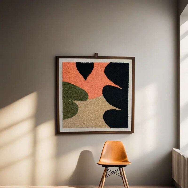 Tufted Wall Hanging - Etsy