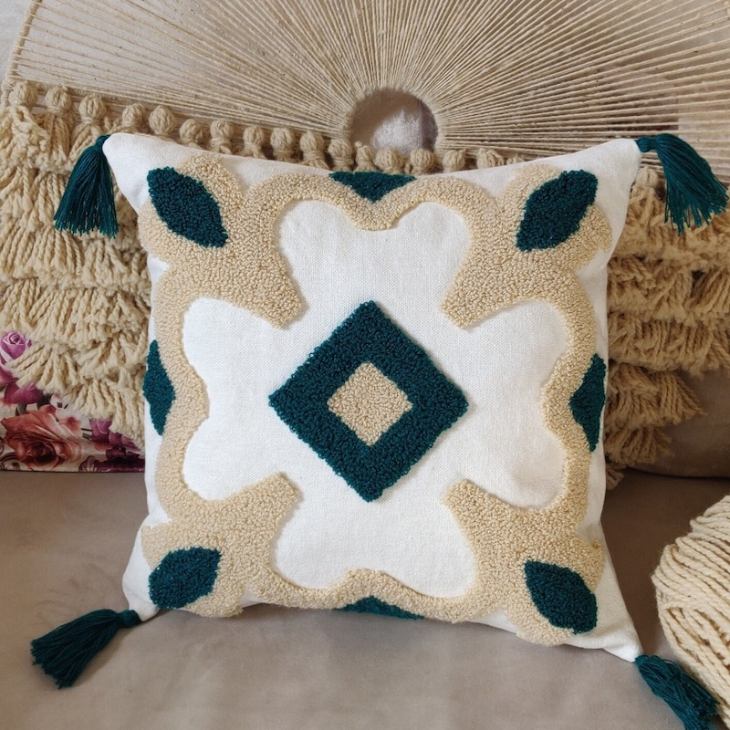 Tufted Pillow - Etsy