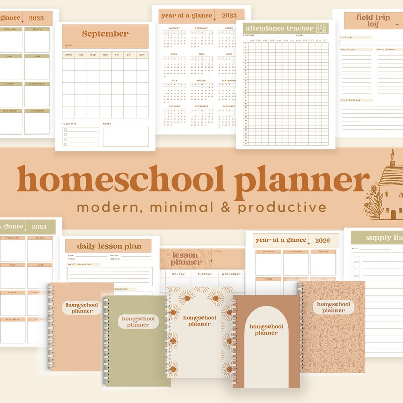 Homeschool Planner - Etsy