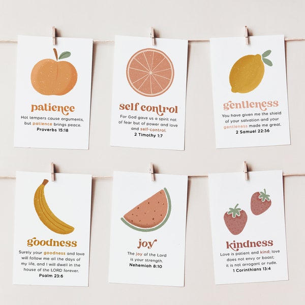 Fruits of the Spirit - Etsy