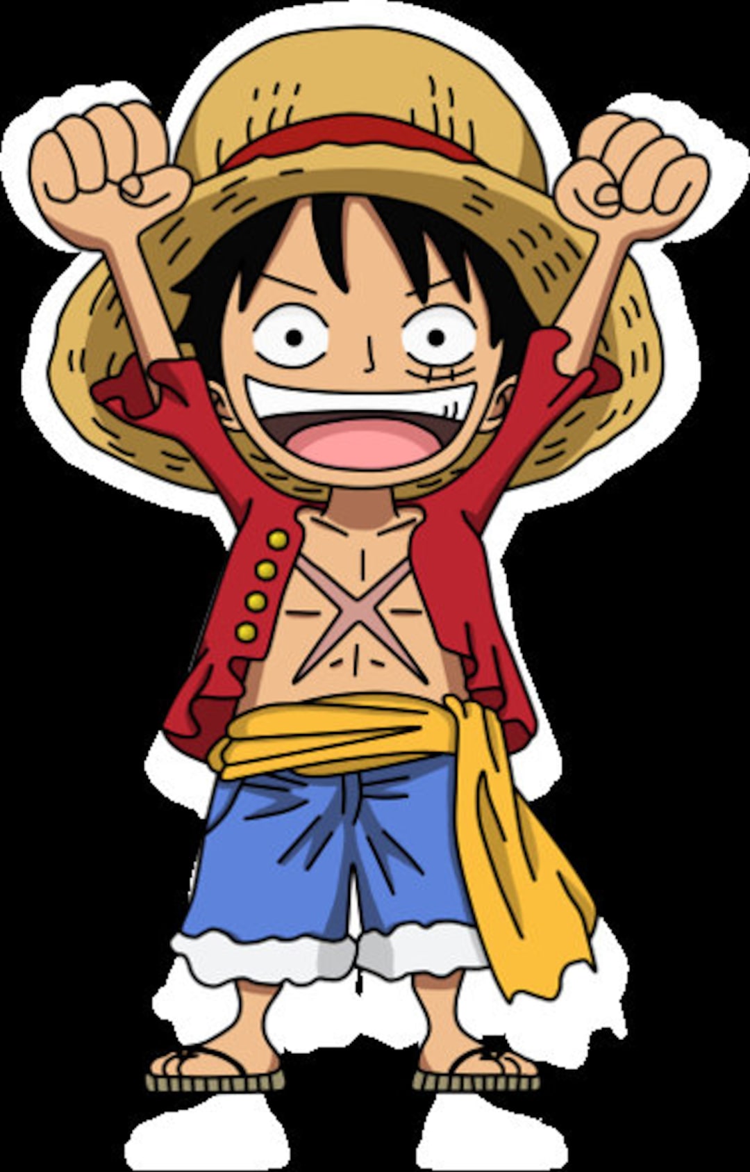 CUTE Printable ONE PIECE Stickers Collection - Etsy