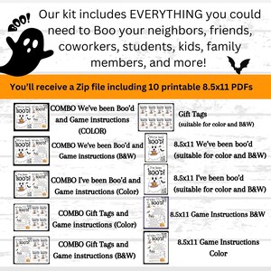 You've Been Boo'd Printable Halloween Activity Kit, We've Been Booed ...