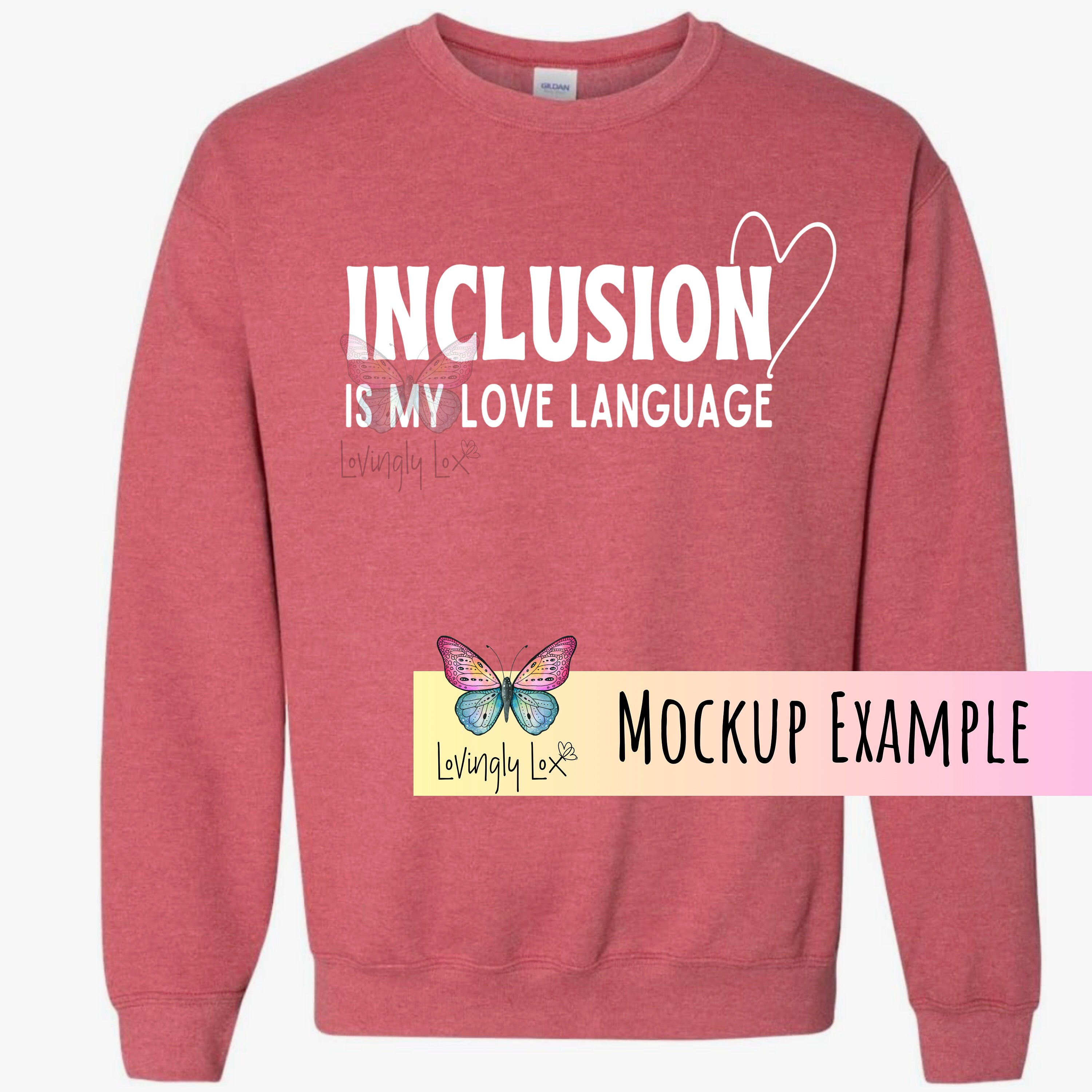Inclusion is My Love Language SVG Disability Pride Autism Awareness ...