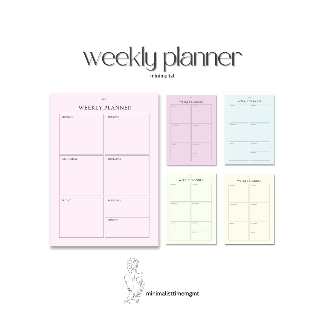 Planner Digital 2024 Digital Planner Goodnotes Template All in One ...